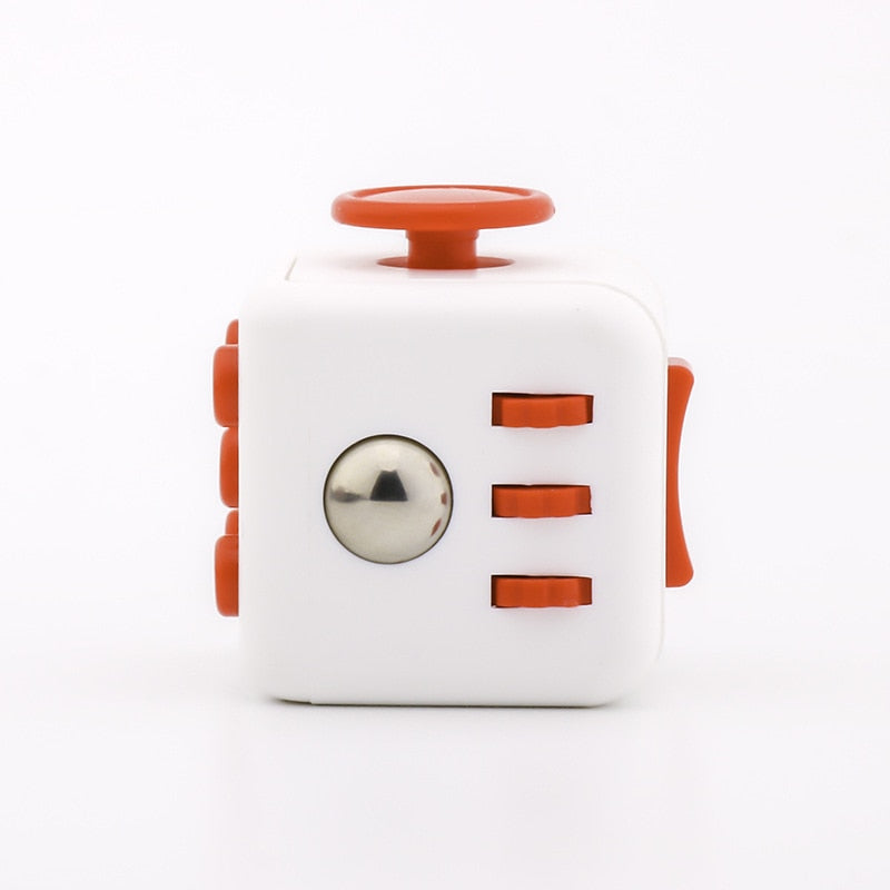 Fidget cube antistress blanc – Anti-stress.shop