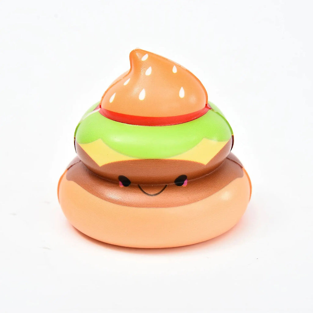 Balle anti-stress Emoji Caca Burger – Anti-stress.shop