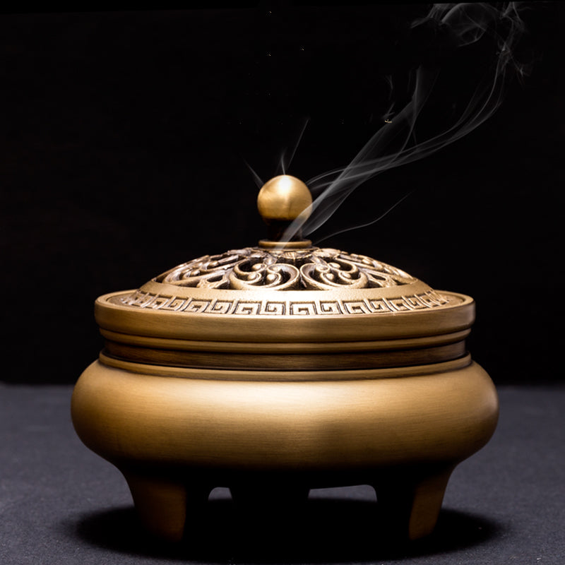 Brûleur encens antique cuivre – Anti-stress.shop