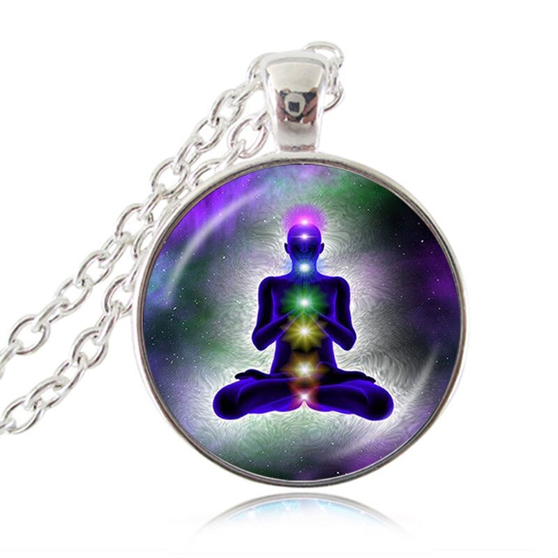 Chaîne pendentif des 7 chakras – Anti-stress.shop