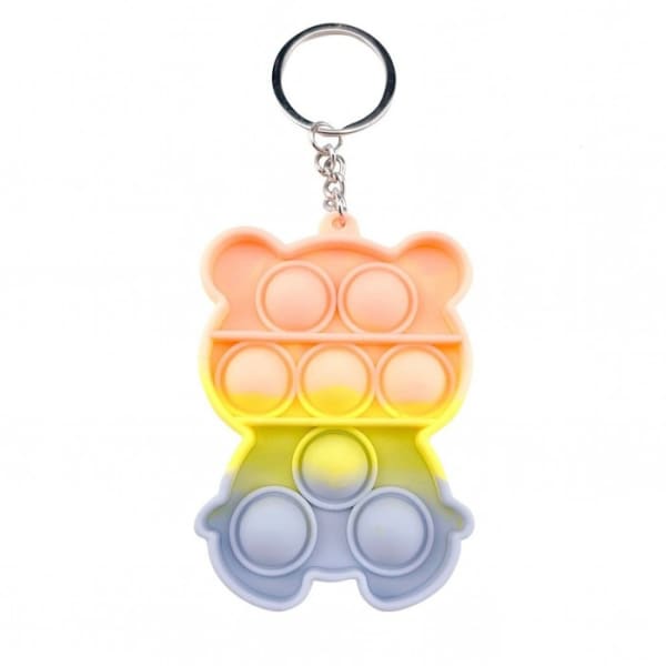 Porte Clé Ourson Pop It – Anti-stress.shop